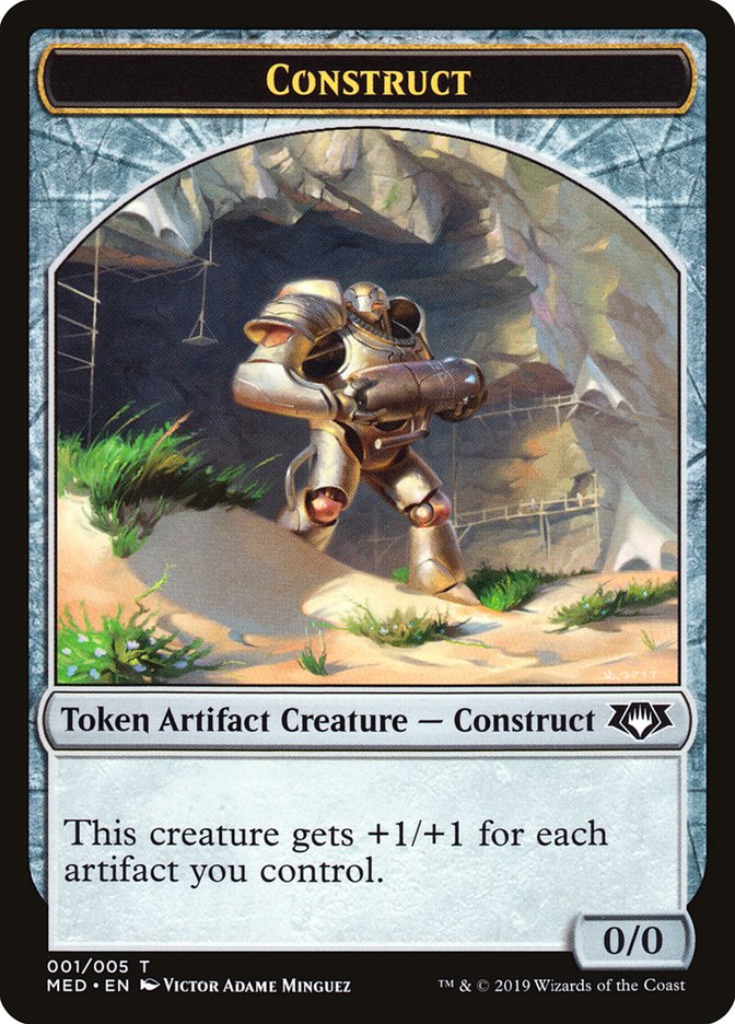 Construct Token (1) [Mythic Edition Tokens] – Game Time Collectibles
